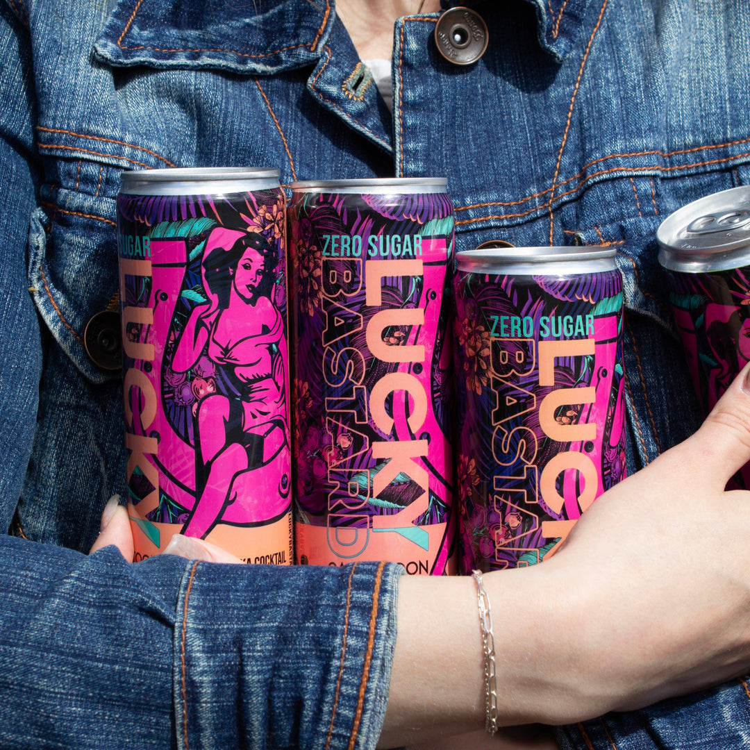 LUCKY BASTARD ZERO SUGAR SASKATOON BERRY ICED TEA - 12 PACK – Lucky ...