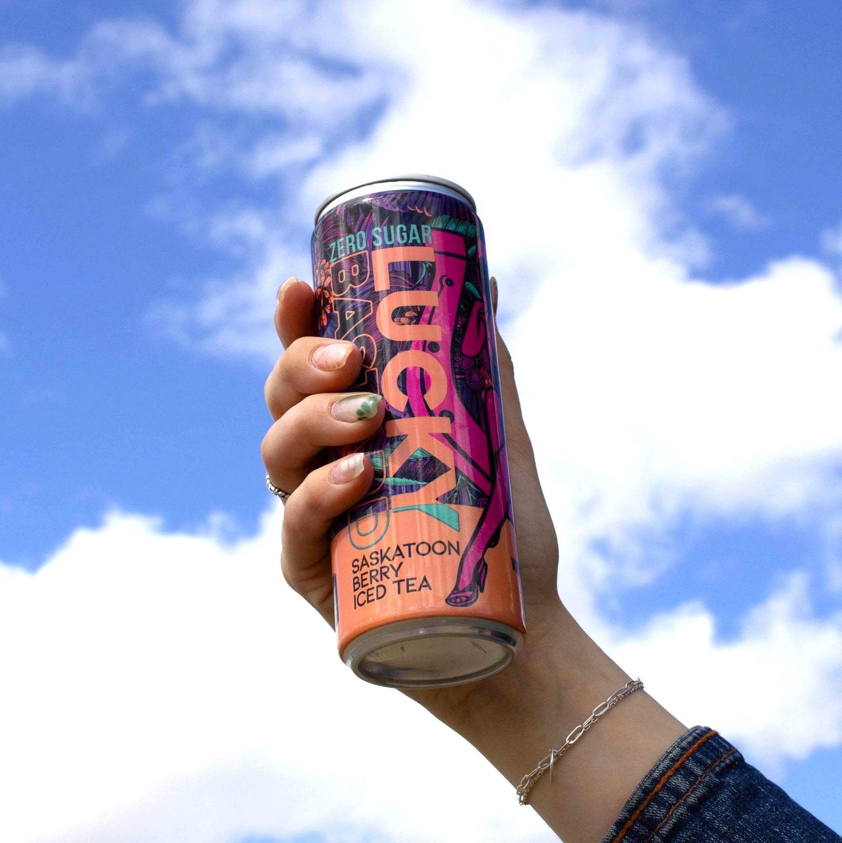 LUCKY BASTARD ZERO SUGAR SASKATOON BERRY ICED TEA - 12 PACK – Lucky ...